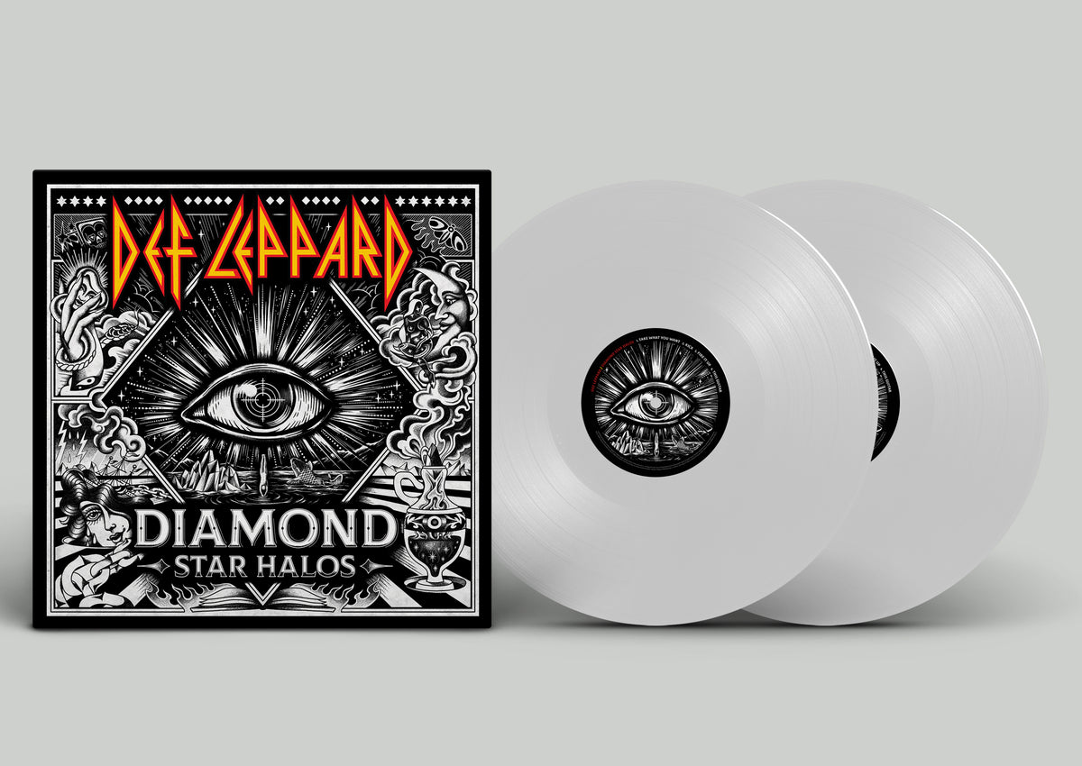 Diamond Star Halos (Store Exclusive Clear 2LP) - Def Leppard ...